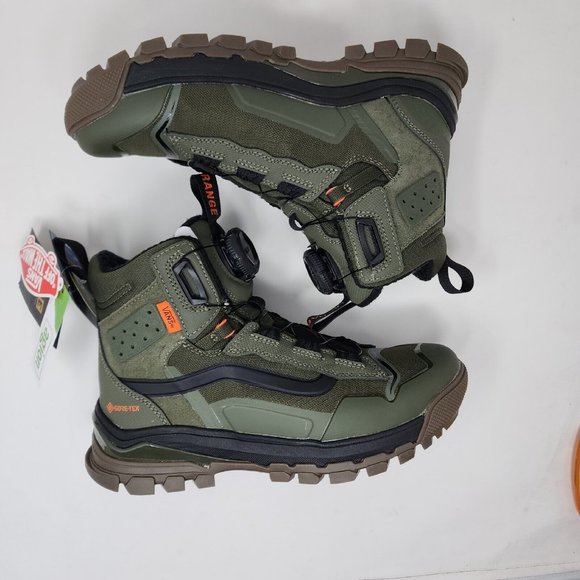 Vans | Shoes | Vans Ultrarange Goretex Mens 7 Green Exo Mte3 Boa Hiking ...